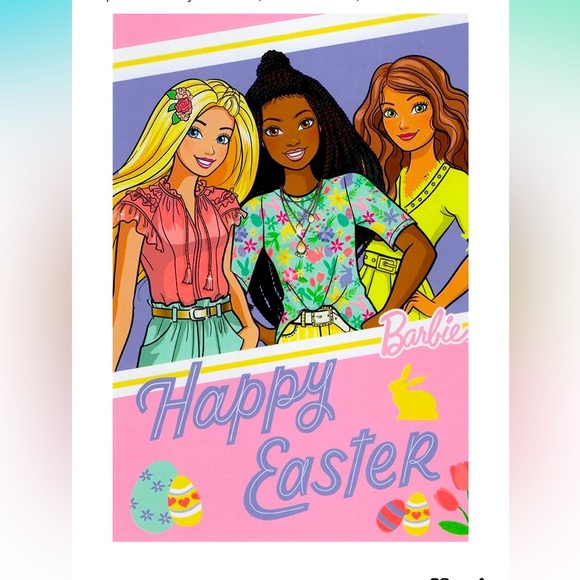 Barbie | Accessories | Barbie Easter Greetings Cards With Envelopes Set ...